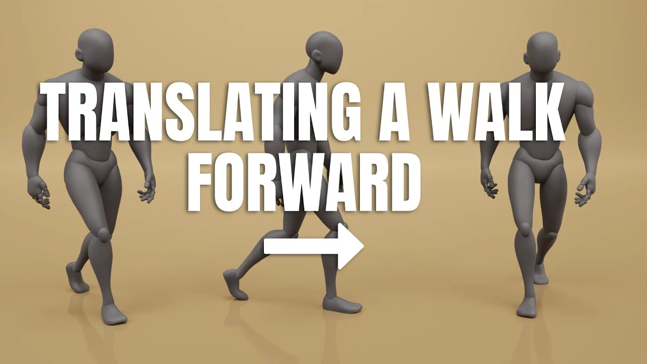 How to Easily Translate a Walk Cycle Forward | Maya Animation Tip - CGI ...