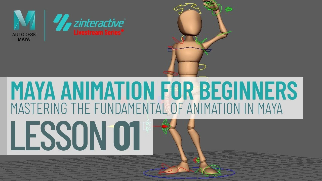 Introduction to Graph Editor, IK, and FK | Lesson 1 | Maya Animation ...