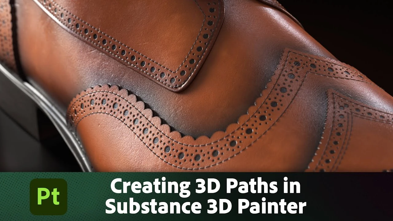 Creating 3D Paths in Substance 3D Painter | Adobe Substance 3D - CGI ...
