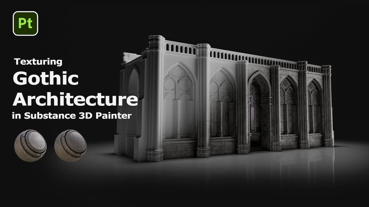 Texturing Gothic Architecture in Substance 3D Painter: Part 1 | Adobe ...