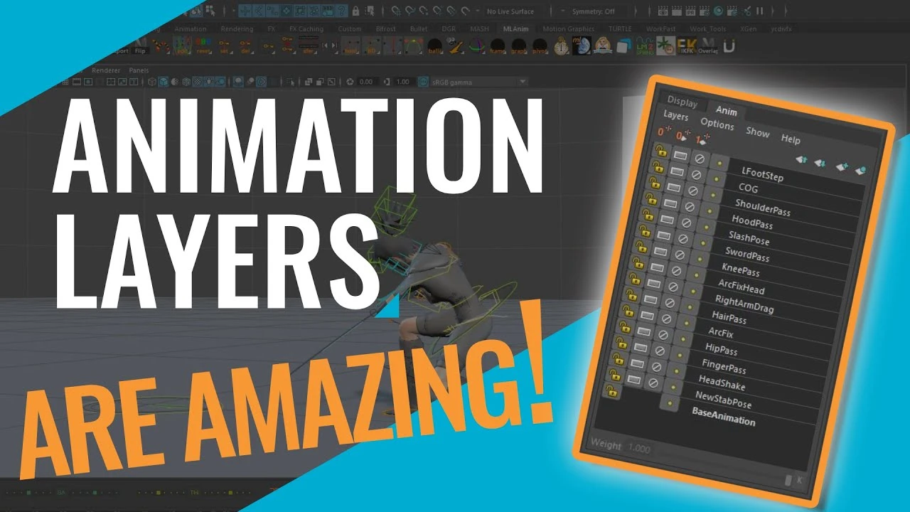 Maya Tutorial - How To Make BIG Changes FAST With Animation Layers ...