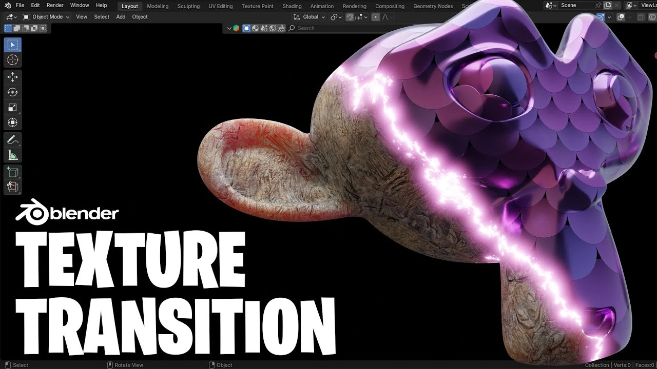 The Best Way to Animate Texture Transition in Blender 2025 - CGI ...